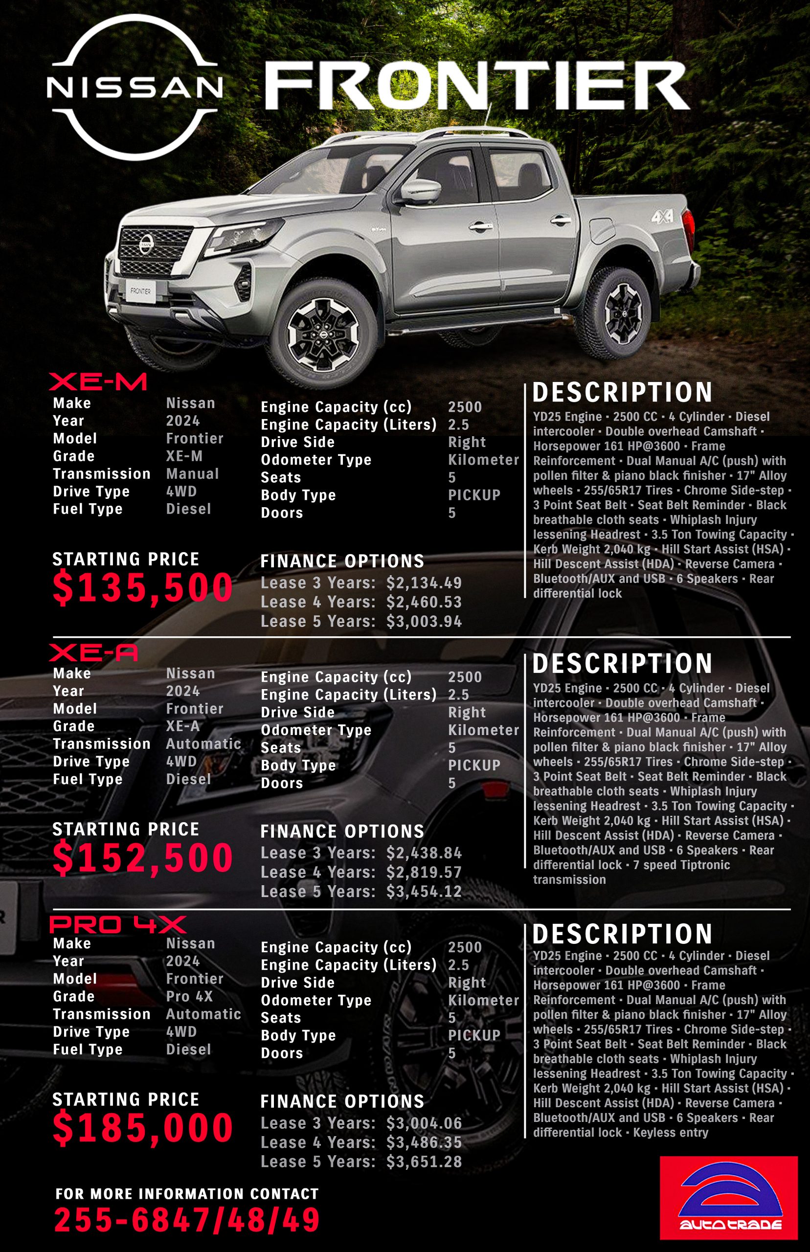 Nissan Brochure - Auto Trade Ltd.